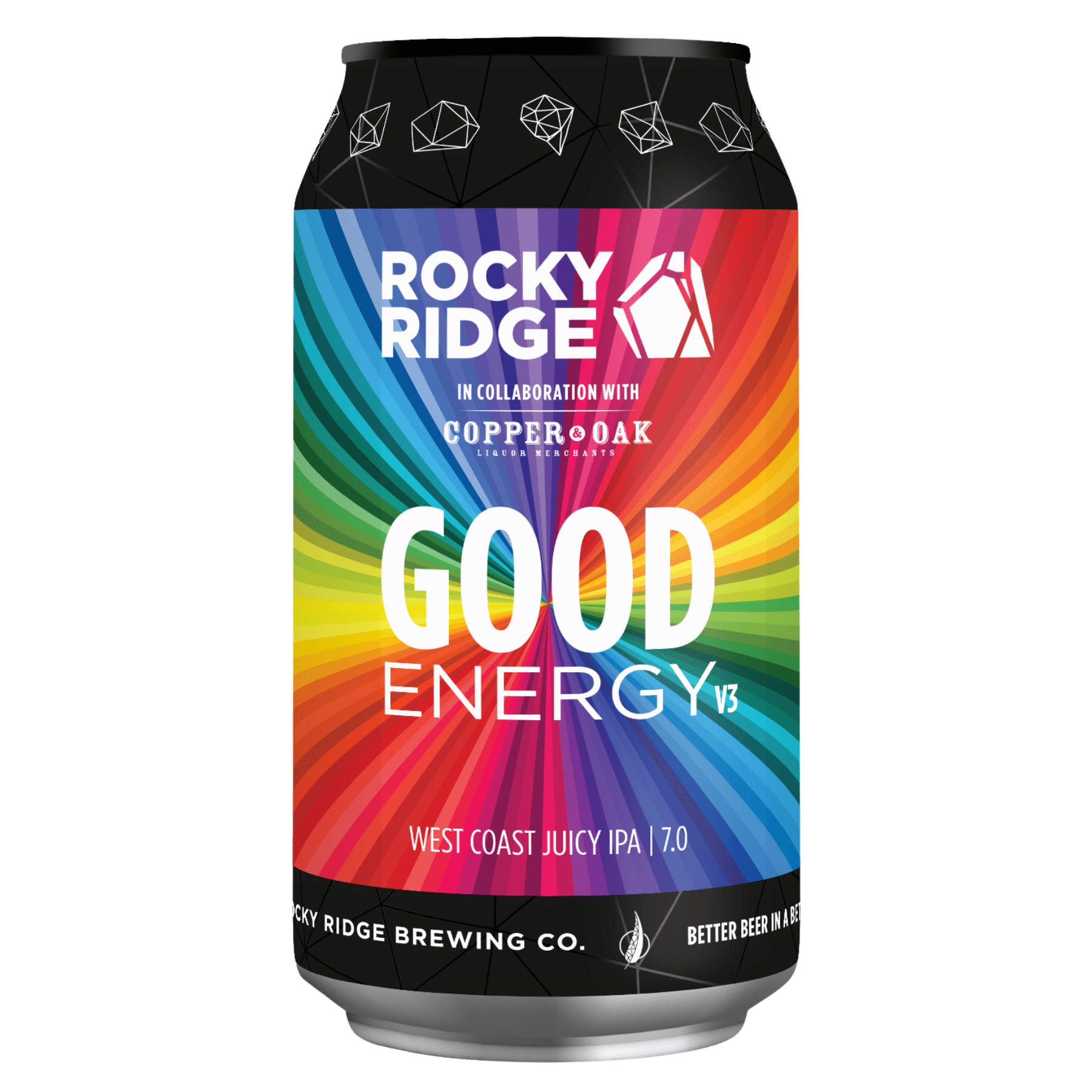 ROCKY RIDGE WEST COAST JUICY IPA CAN 375ML – ParkhillCellars