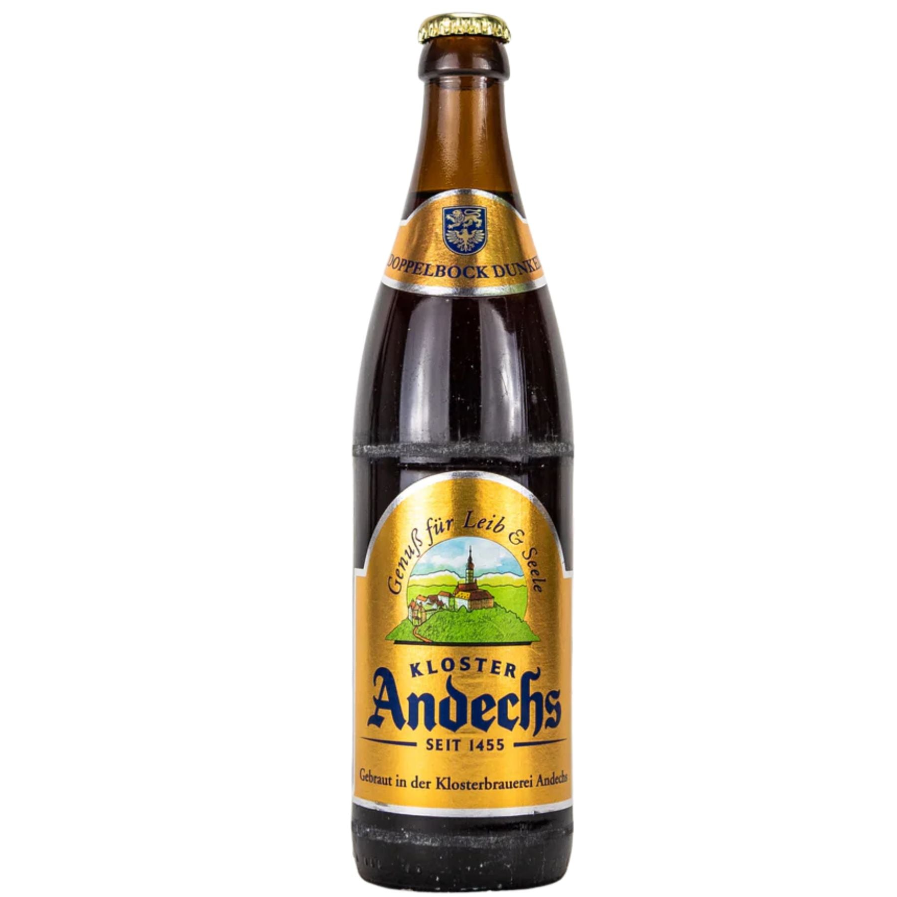 Andechs Doppelbock Dunkel Bottle 500ml – Parkhill Cellars