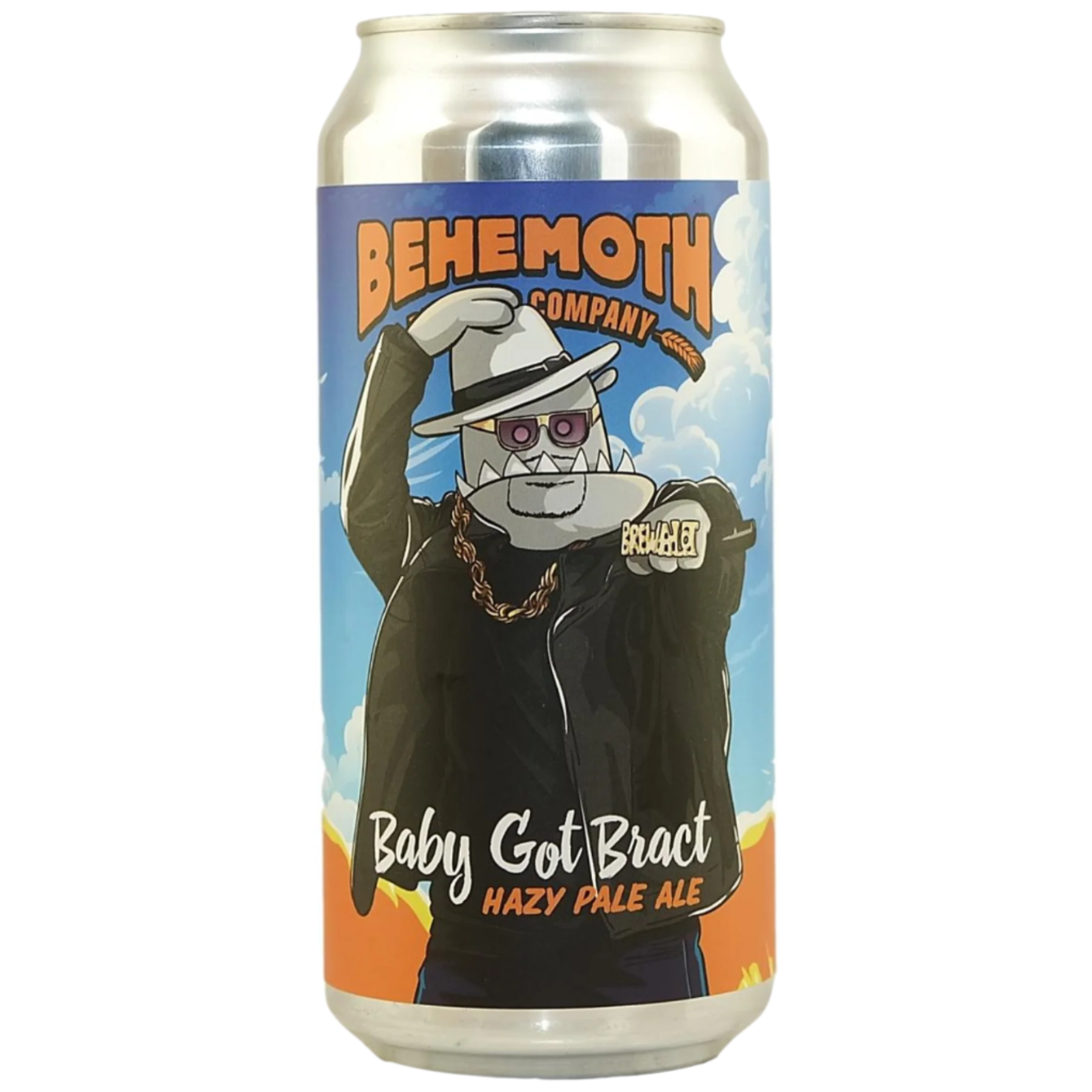 BEHEMOTH BABY GOT BRACT HAZY PALE CAN 440ML – ParkhillCellars