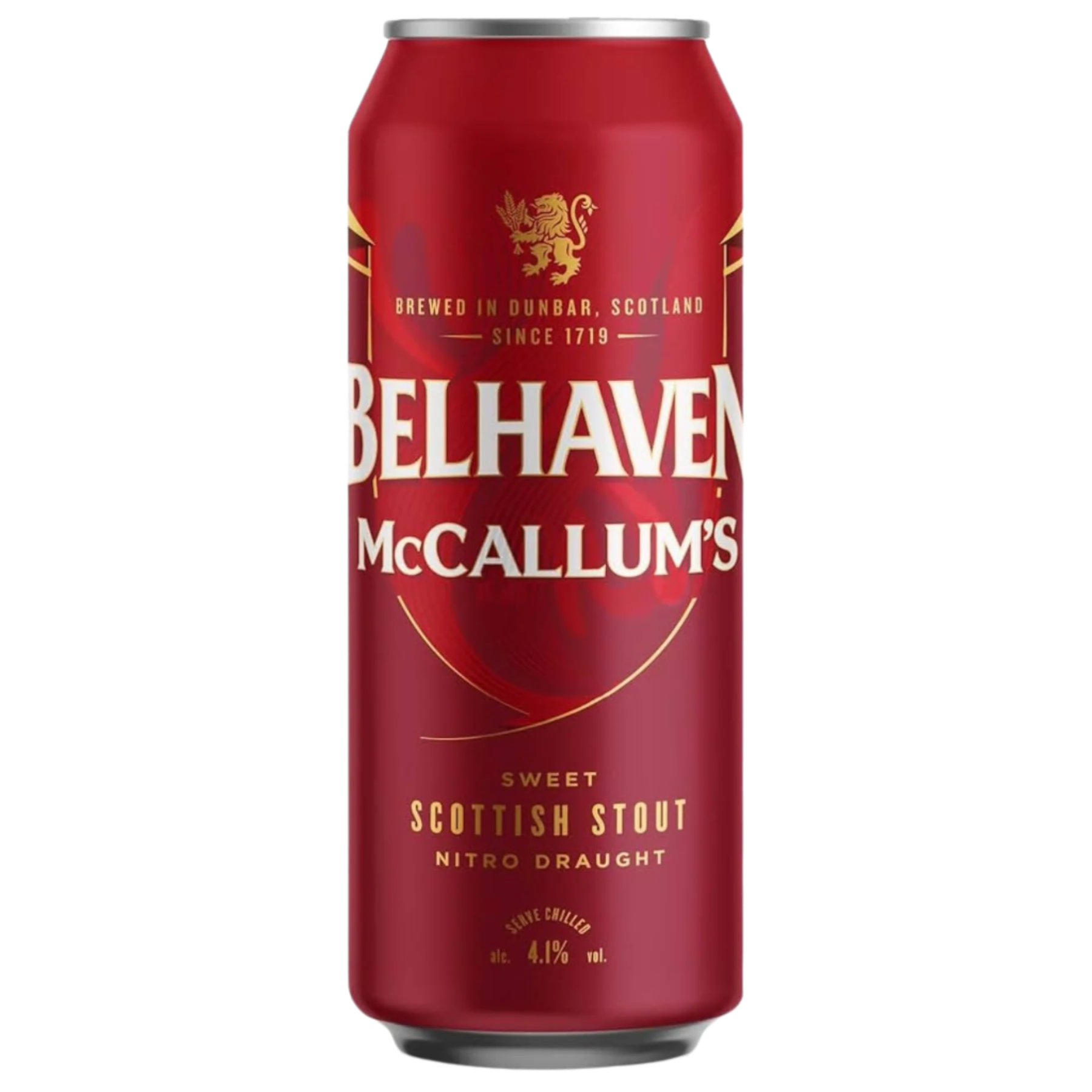 Belhaven Mccallum's Sweet Scottish Stout Nitro Draught Can 440ml ...