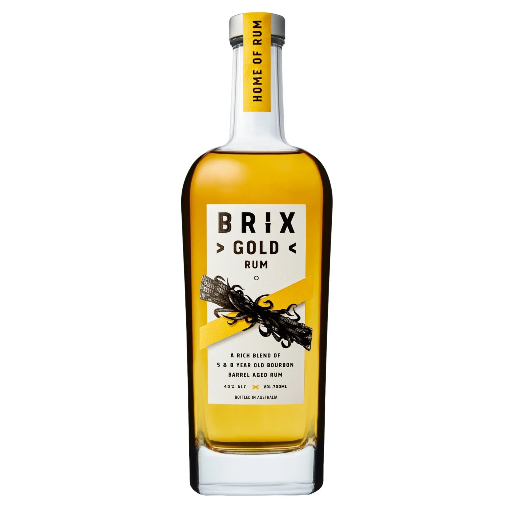 BRIX DISTILLERS GOLD RUM 700ML – ParkhillCellars