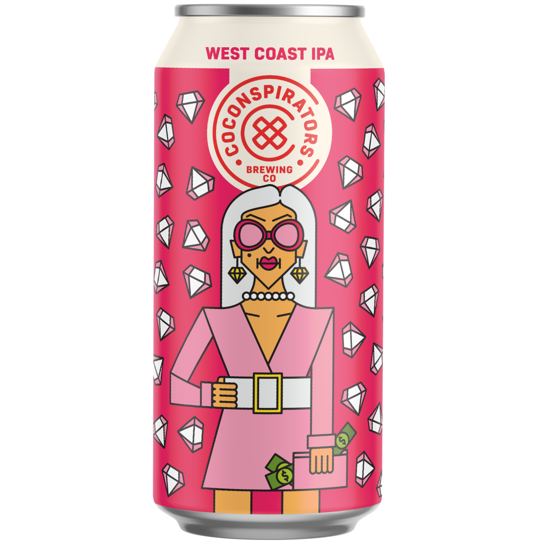 COCONSPIRATORS THE WEST COAST MATRIARCH WEST COAST IPA CAN 440ML – ParkhillCellars