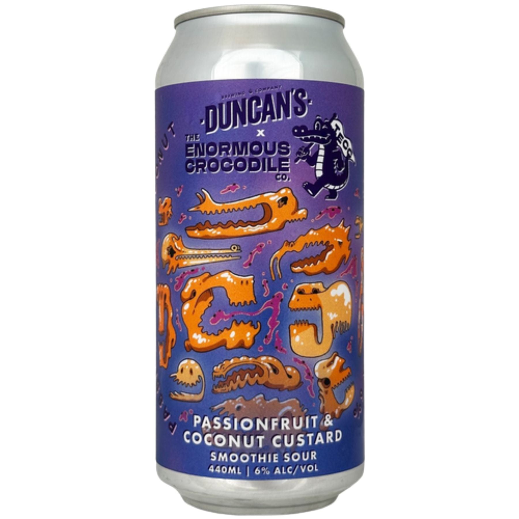 Duncan's Passionfruit & Coconut Custard Smoothie Sour Can 440ml ...