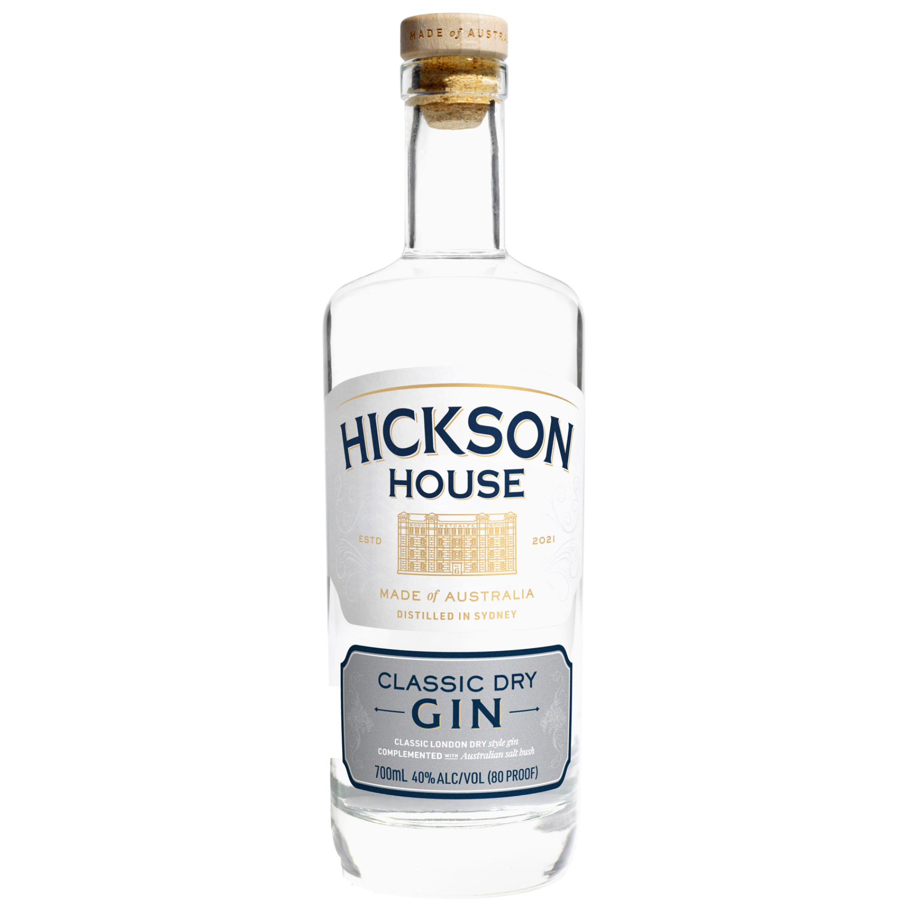 Hickson House Classic Dry Gin 700ml – Parkhill Cellars
