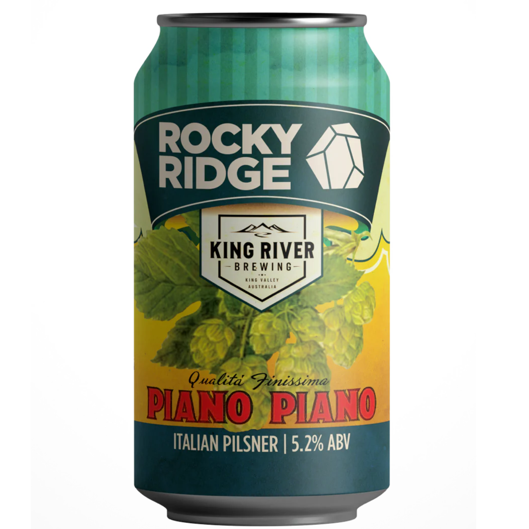 ROCKY RIDGE PIANO PIANO ITALIAN PILSNER CAN 375ML – ParkhillCellars