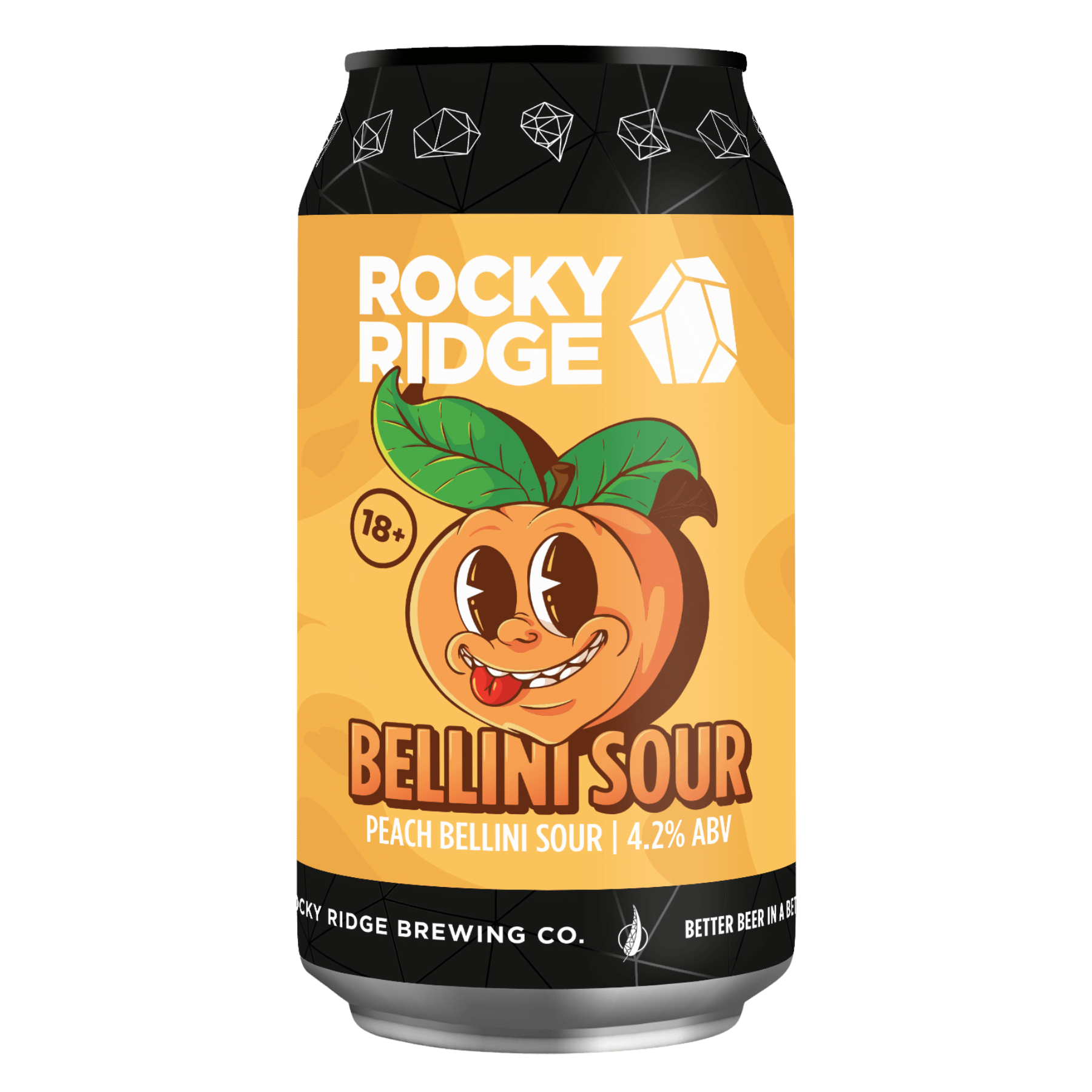 ROCKY RIDGE PEACH BELLINI SOUR CAN 375ML – ParkhillCellars