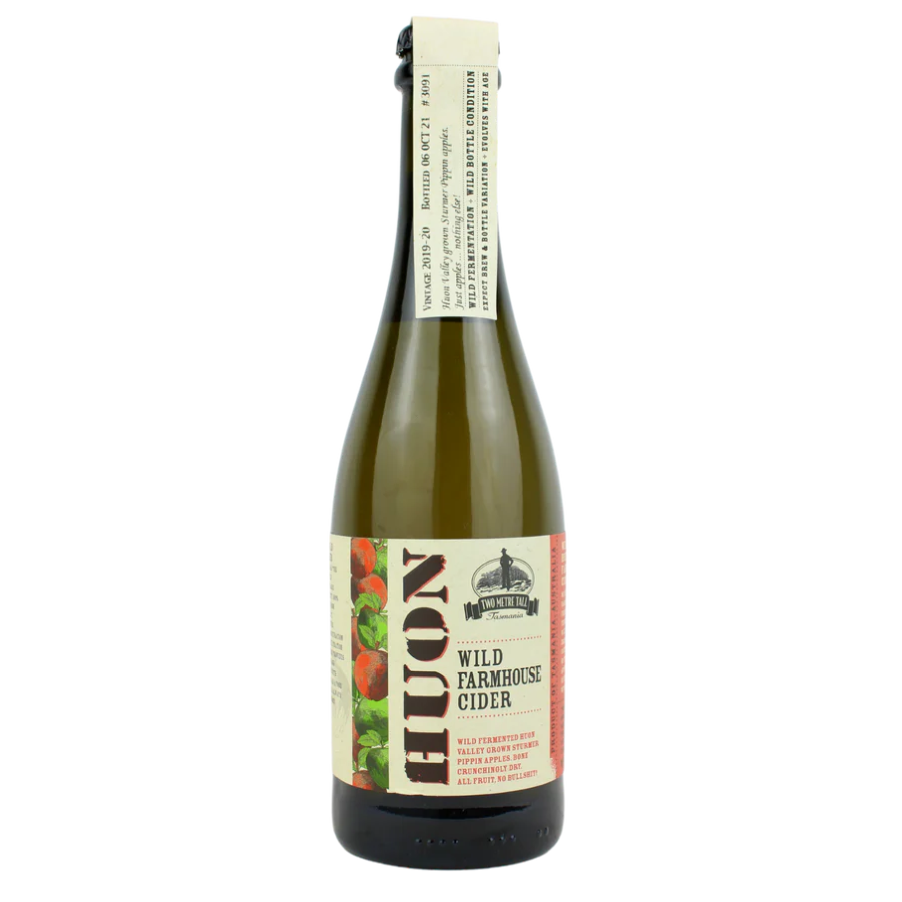 TWO METRE TALL HUON WILD FARMHOUSE CIDER BOTTLE 375ML – Parkhill Cellars