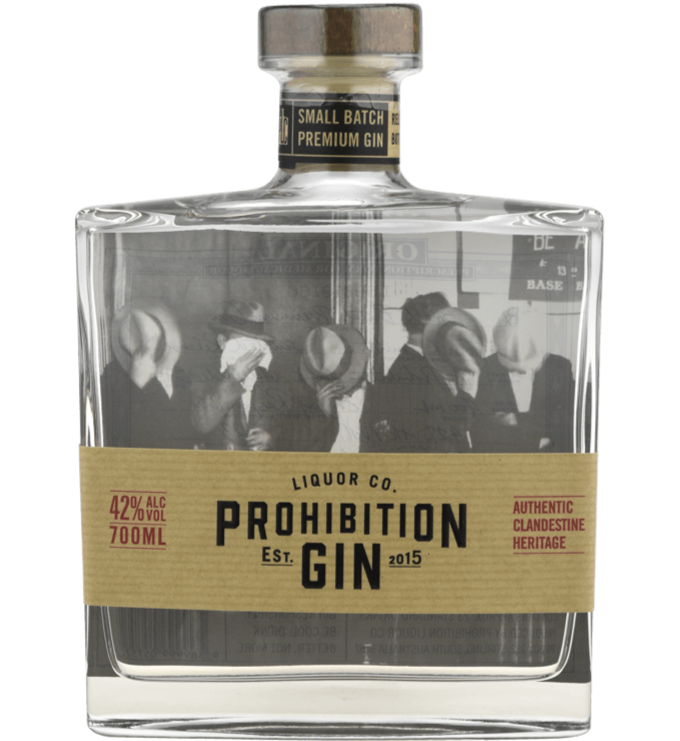 PROHIBITION LIQUOR CO ORIGINAL GIN 700ML – ParkhillCellars